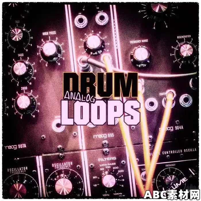 Analog Samples Analog Drum Loops WAV FLAC|ABC素材资源网